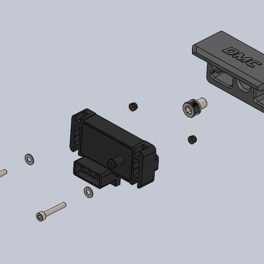 🗺️ GM 3 Bar MAP Sensor Mount・Free STEP File for 3D printing・Cults