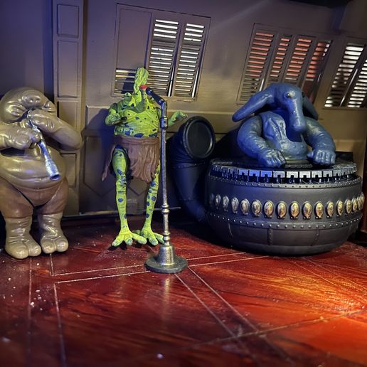 3D printed VINTAGE STAR WARS KENNER SY SNOOTLES ACTION FIGURE • made ...