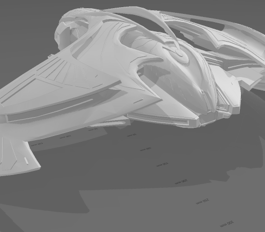 🖖 STO - Romulan - Tebok Tactical Miracle Worker Warbird・Free STL File ...