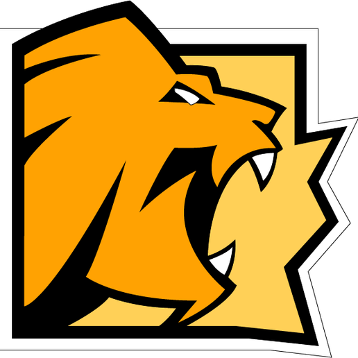 STL file Keychian Rainbow six siege Lion 🌈 ・3D printing idea to ...