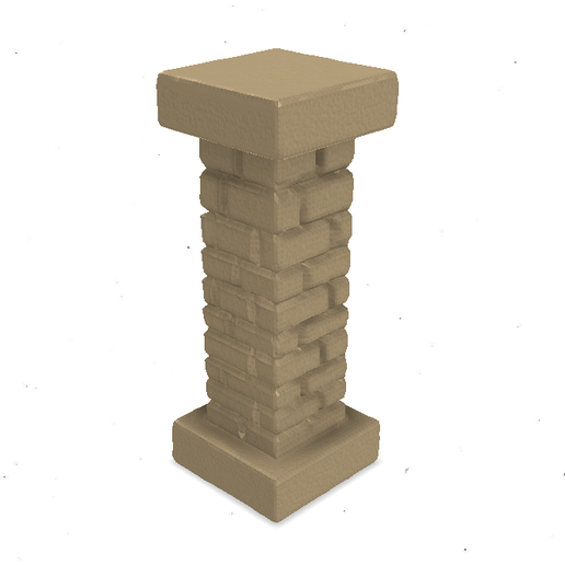 STL file COLUMN Nº1 🏰 ・Design to download and 3D print・Cults