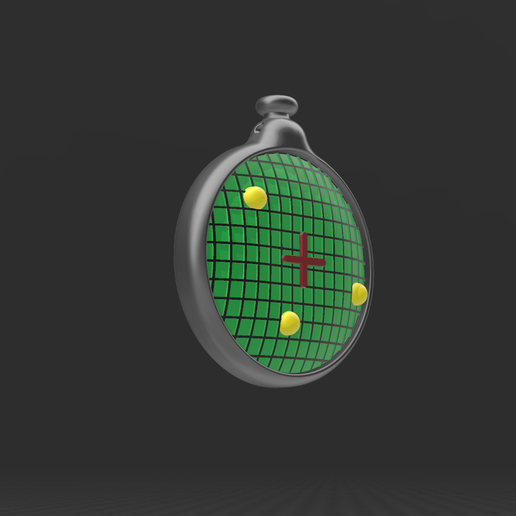 STL file KEYCHAIN RADAR DRAGON BALL - KEYCHAIN RADAR DRAGON BALL 🗝️ ・3D ...