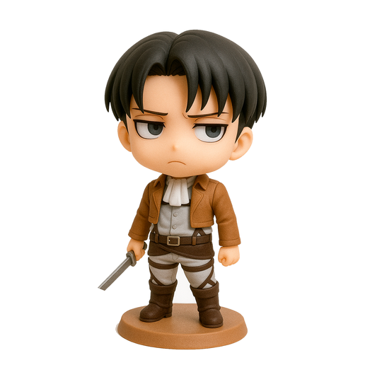 👾 Chibi Levi 3D print model・ STL File for 3D printing・Cults