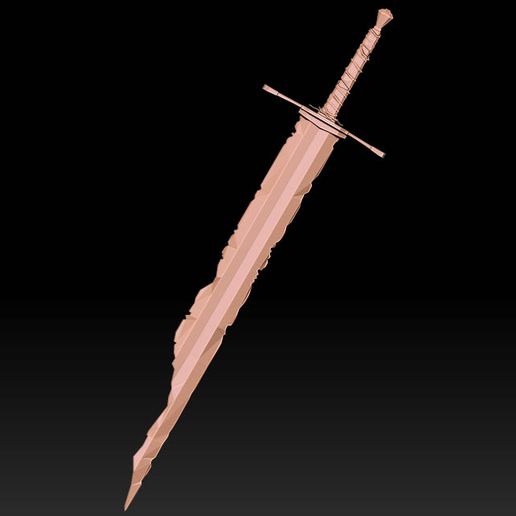 🔫 Gael`s Greatsword - Dark Souls 3・ STL File for 3D printing・Cults