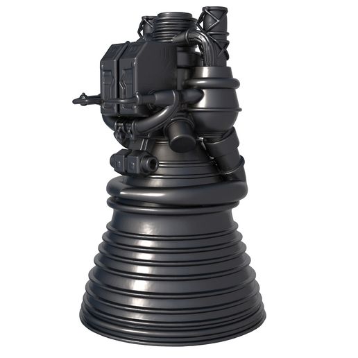 🚀 SpaceX Raptor / Rocket Engine / Rocket Engine stl / rocket printer ...
