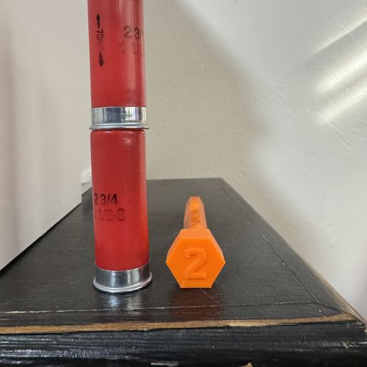 3MF file 2-Shell Plug for 2 3/4 - 12 Ga 🔌 ・3D printable model to ...