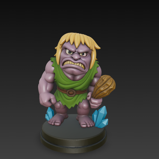 👹 Ogre final fantasy・ STL File for 3D printing・Cults