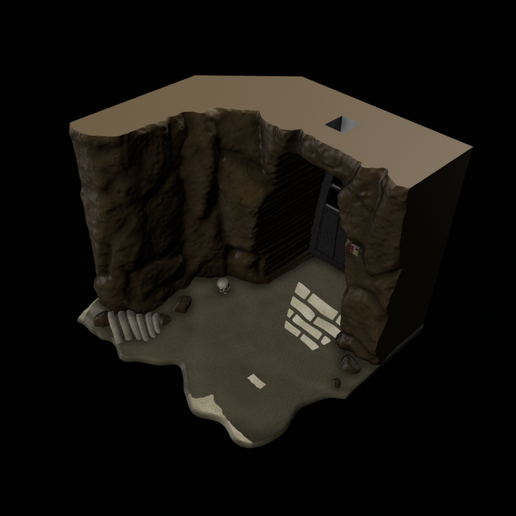 ⭐ Star Wars Rancor Pit diorama for 3.75" and 6" figures・ 3D File for ・Cults