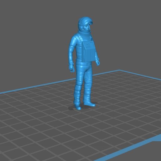 🛰 Space 1999 combination girl・ STL File for 3D printing・Cults