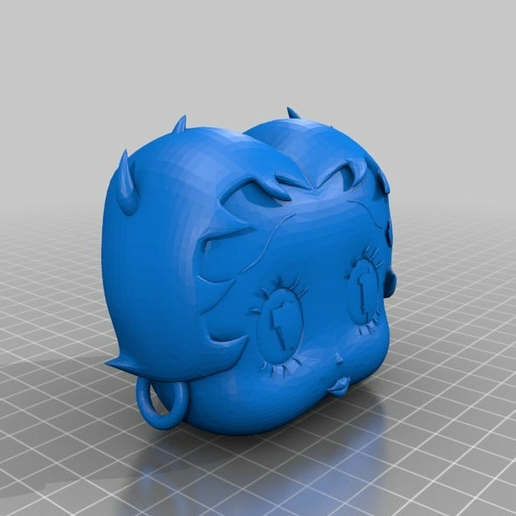 🧞‍♂️ Betty Boop Head・Free STL File for ・Cults