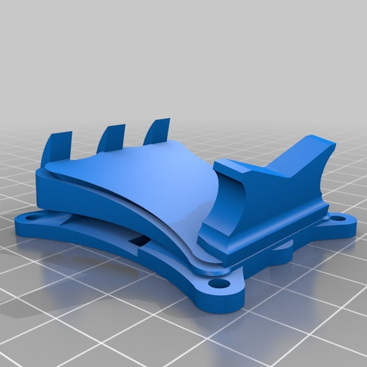 Free 3D file GoPro Hero 5 Session FPV quad mount 🚁 ・3D print design to ...