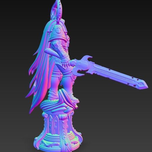 👾 Knight of Destruction・ STL File for 3D printing・Cults