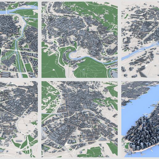 🏙️ I Will Create Any City in 3D – Custom, Fast, and High-Quality・ 3D ...