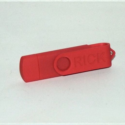 3D print Flash Drive Cover (USB Stick Swivel)・Cults