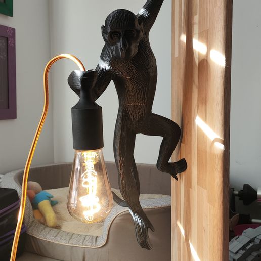 3D printer COLLECTION SELETTI MONKEYS LAMPS HIGH QUALITY • made with ...