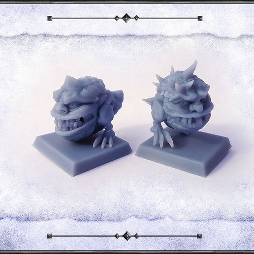 👺 Wild Squig Unit - 28mm Miniatures・ STL File for ・Cults