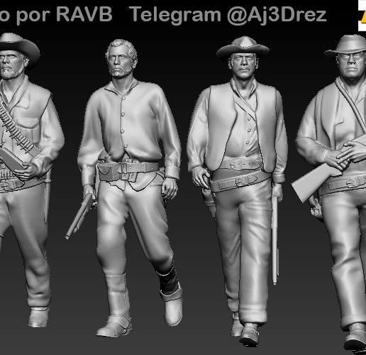 🎬 MOVIE CLASSICS "THE WILD BUNCH" PIKE・ STL File for 3D printing・Cults