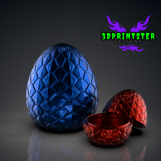 🐉 Dreadscale Dragon Egg・ 3D File for 3D printing・Cults