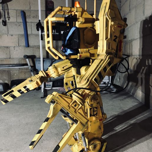 🐛 CATERPILLAR p5000 power loader ALIEN 2 (1 meter high)・ STL File for ...