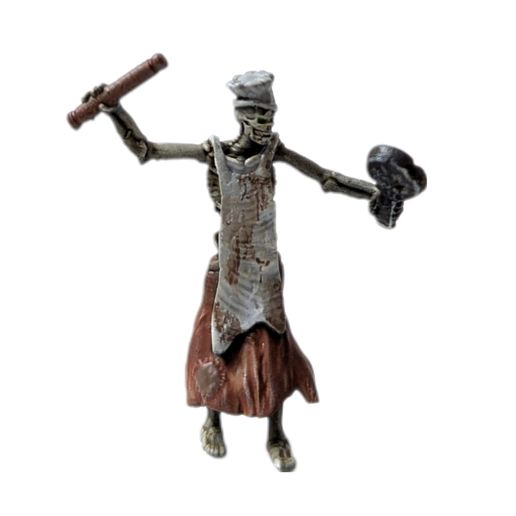 💀 Skeleton Chef - A Free fantasy miniature for D&D・Free 3D File for 3D ...