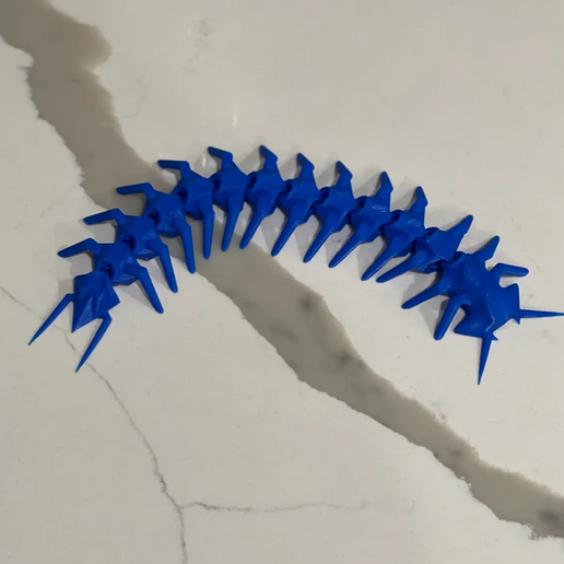 3D printable Articulated Centipede・Cults