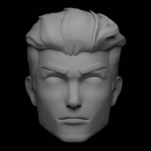🧸 MARK GRAYSON HEAD SCULPT・ STL File for 3D printing・Cults