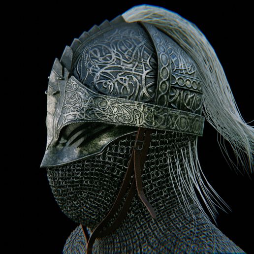 🪖 Tarnished helmet from Elden Ring・ 3D File for ・Cults