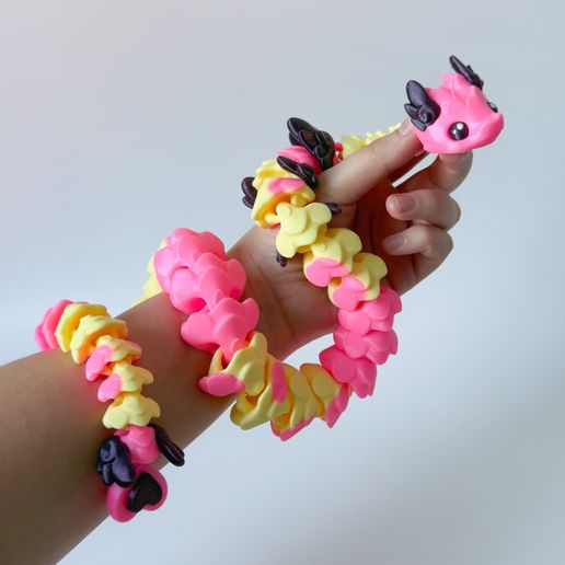 🐍 Cupid Snake Flexi・ 3D File for 3D printing・Cults