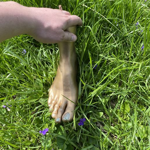 🦶 Alyssa Foot Sculpt・ STL File for 3D printing・Cults