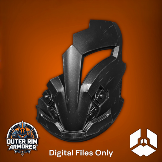 📁 Arcann Maske aus SWTOR - Nur digitale STL-Datei・ 3D Datei für 3D ...