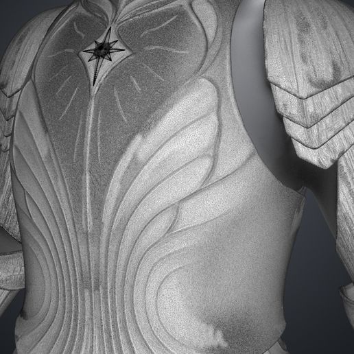 🧝 Galadriel armor - Rings of Power・ 3D File for ・Cults