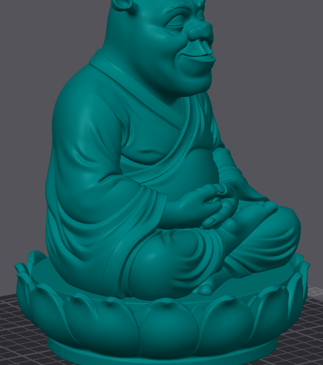 🧘 Zen of the Swamp - Funny Meditating Shrek Figure・ OBJ File for 3D ...