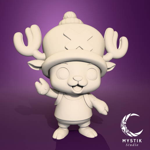 🐉 Tony Tony Chopper – Cartoon 3D Printable Figure | One Piece STL・ STL ...