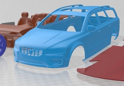 🚗 Volvo XC70 2008 Printable Car・ 3D File for 3D printing・Cults