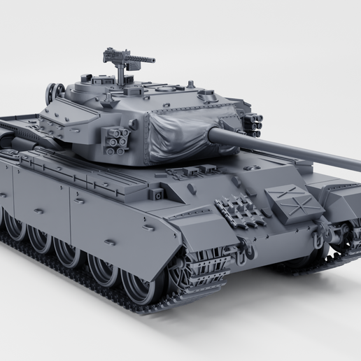 🪖 Centurion tank Mk.V (UK, post-WW2)・ 3D File for 3D printing・Cults