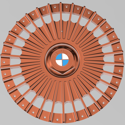 🛞 Kart Wheel Cover WORK Emitz (Replica)・Archivo STL para Impresión 3D・Cults