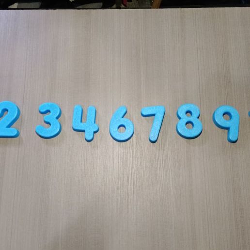 🧲 Magnetic Numbers・Free STL File for 3D printing・Cults