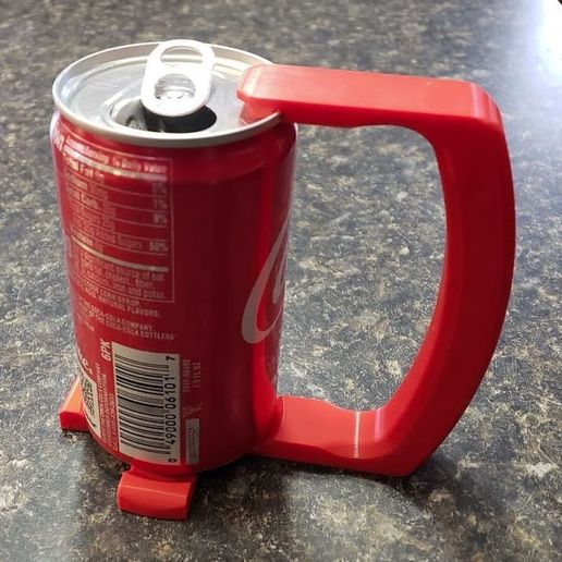 🥫 Can Handle・ STL File for 3D printing・Cults