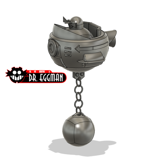 🥚 DR EGGMAN EGG MOBILE・ STL File for 3D printing・Cults