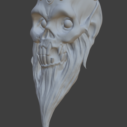 STL file Demo Man Head - TC Original Design (MOTU Masterverse Sized) 👨 ...