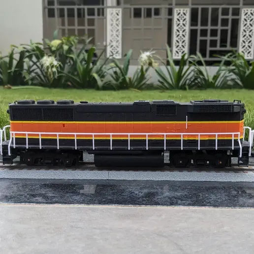🚂 GP60B Locomotive - Dragon Railway・Free 3D File for 3D printing・Cults