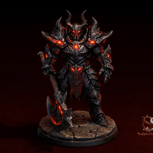 🎲 Infernal Legion – Ashbound Executioner | Dark Fantasy Demon Elite ...