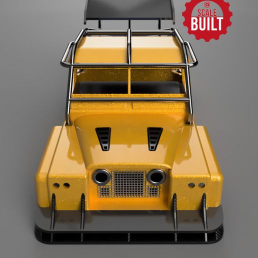 🚁 1/24 Scale RC DRIFT Land Rover Series IIA / Defender・ STL File for 3D ...