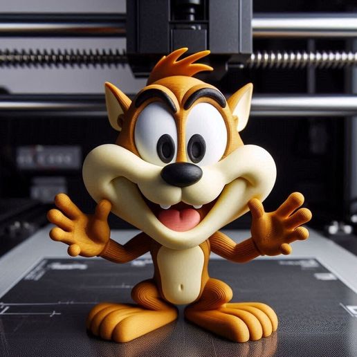 👾 Taz - Looney tunes (STL/3mf)・ STL File for 3D printing・Cults