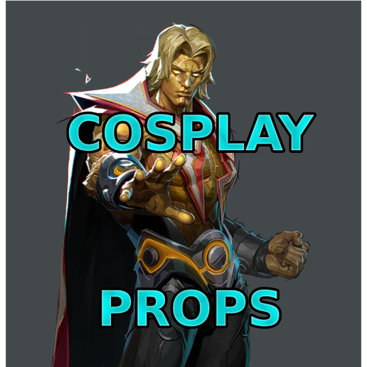 🔫 Default Adam Warlock Costume, Marvel Rivals Cosplay Kit for 3d ...