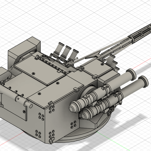 🇺🇦 1/72 1/35 scale Ukrainian BM-7 Parus Battle module for BTR-4/E/MV1 ...