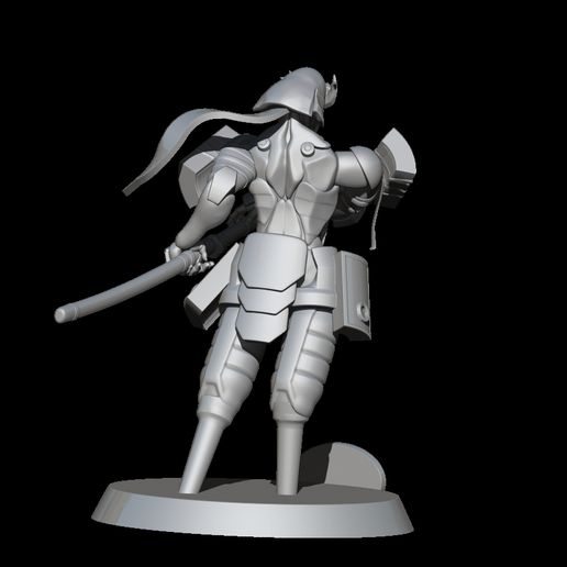 🎨 Wezaemon the Tombguard fan art- shangri la frontier・ STL File for 3D ...