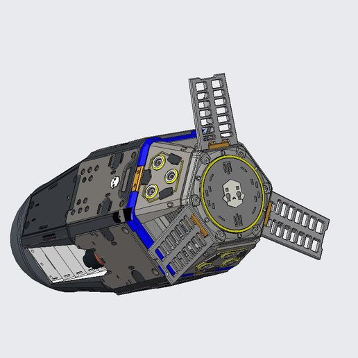 🚀 Helldivers 2 Functional Hellpod・ STL File for 3D printing・Cults