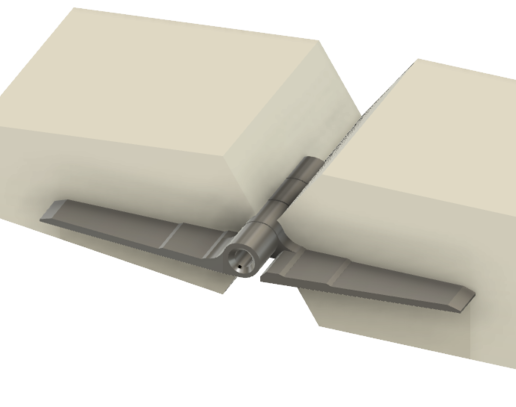 🪶 Wing hinges options for UAV models・ STL File for ・Cults