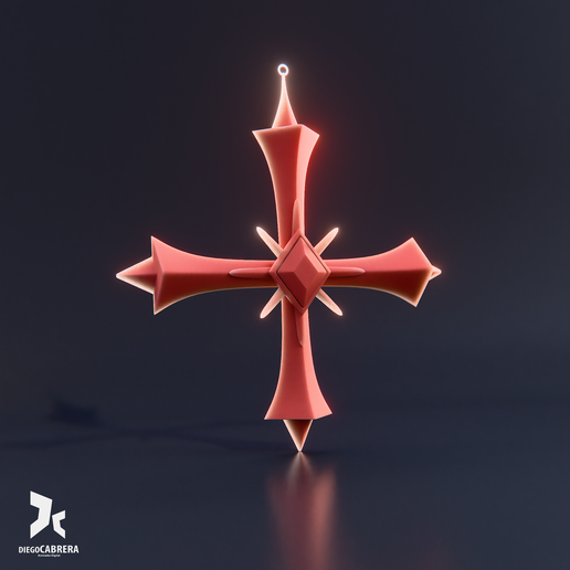 STL file Nisan Cross / Xenogears ・3D printable model to download・Cults